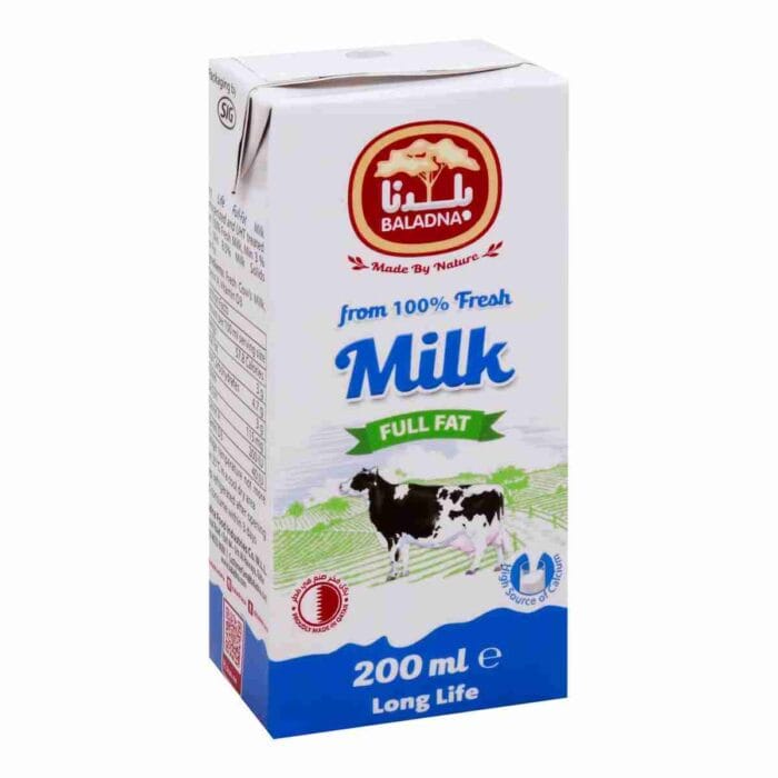 BALADNA LONGLIFE MILK FULL FAT 200ML – The Grocer